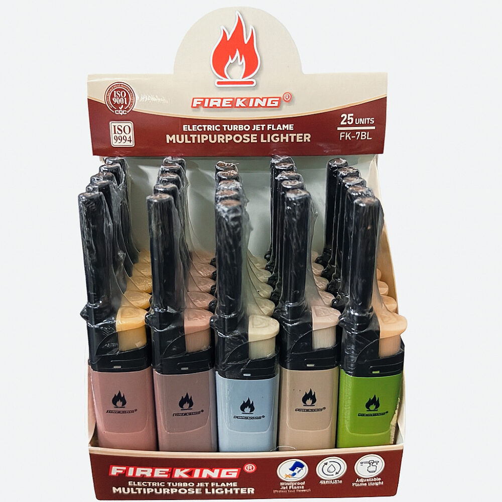 YFE1998.com.my | FK-7BL Fire King Electric Windproof Turbo Jet Flame ...